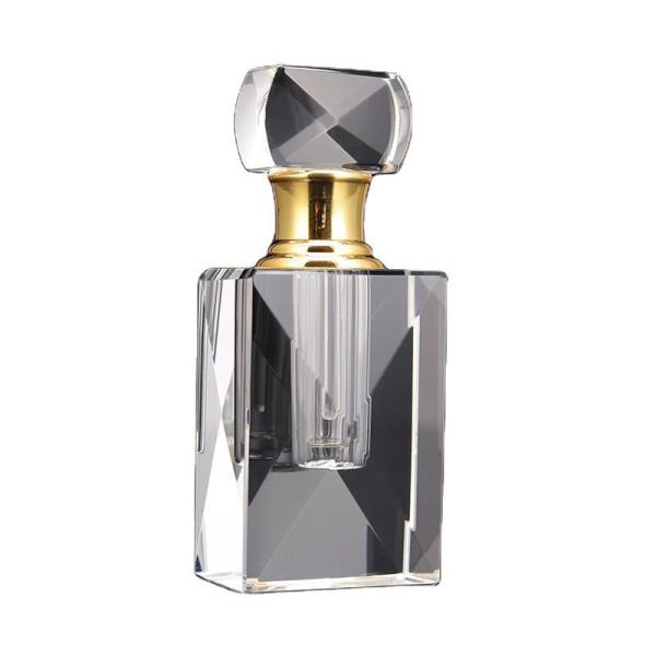 Quality 6ml Empty Fillable Decorative Bottle Ladies Gift Crystal Perfume Bottle for sale