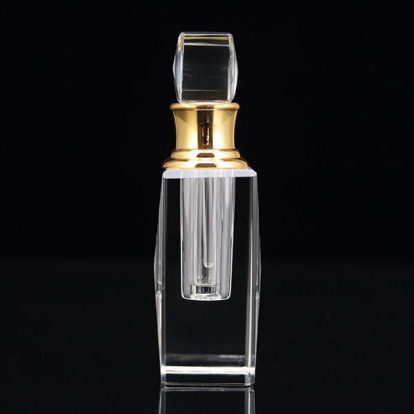 Quality 6ml Empty Fillable Decorative Bottle Ladies Gift Crystal Perfume Bottle for sale