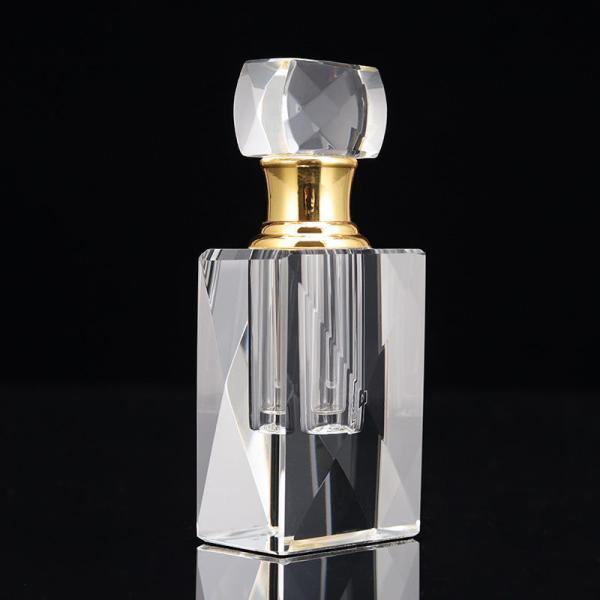 Quality 6ml Empty Fillable Decorative Bottle Ladies Gift Crystal Perfume Bottle for sale