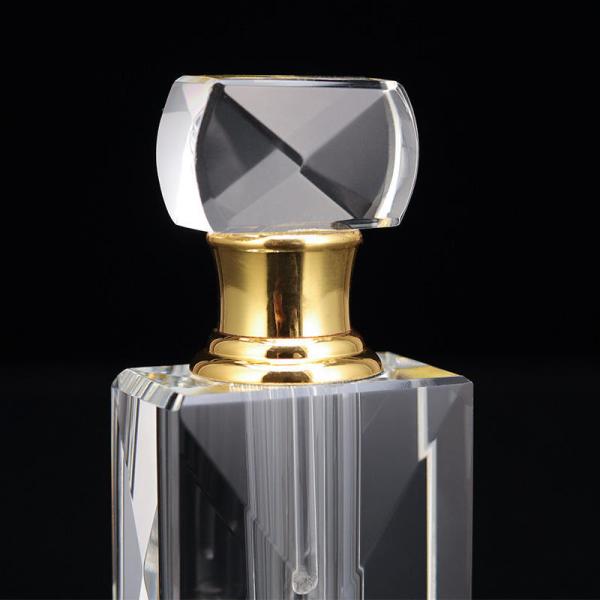 Quality 6ml Empty Fillable Decorative Bottle Ladies Gift Crystal Perfume Bottle for sale
