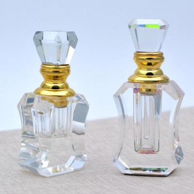 Cina Bottiglia di profumo di lusso cristallino vuoto con disegno personalizzato 1ml 2ml in vendita