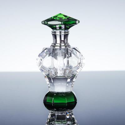 China 3ml Refillable Crystal Perfume Bottle Engraved for Essential Oils for sale
