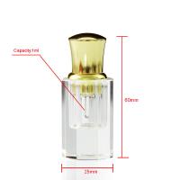 China Crystal Empty Perfume Bottle for sale