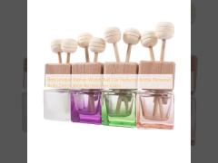 8ml Exquisite Honeycomb Car Perfume Bottle Empty Hanging Diffuser 