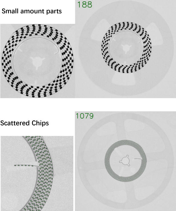 Sample image showing X-ray counter interface