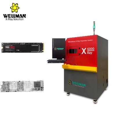 China Industrial Microfocus X-Ray Inspection Machine X6000 for Electronic Components for sale