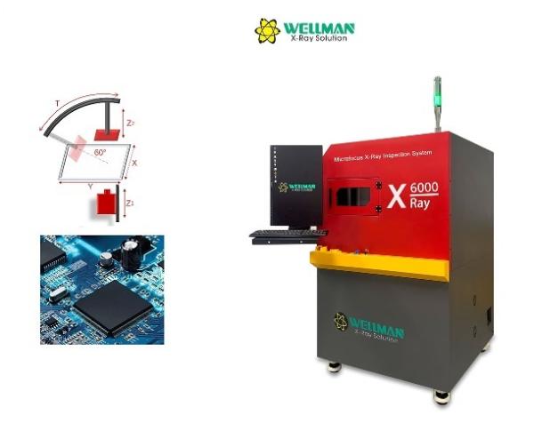 Quality Automated X-ray Inspection Equipment with Hamamatsu Phototubes, and 13*13 cm High-Definition Detector for sale