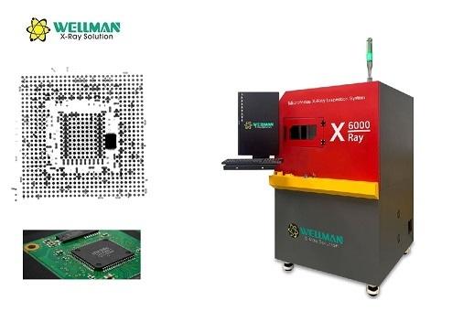 Quality Industrial microfocus Xray inspection system for PCB SMT solder BGA voids detection electronics manufacturing for sale