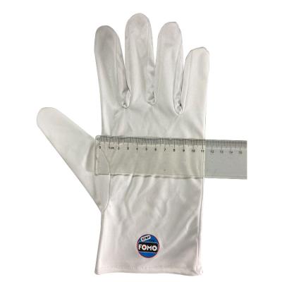 Cina Guanti su misura di Logo Reusable Lint Free Washable Microfiber per lo schermo in vendita