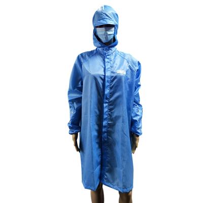 Cappotto del laboratorio del grembiule della banda ESD del locale senza polvere 5mm costruito nella borsa di stoccaggio