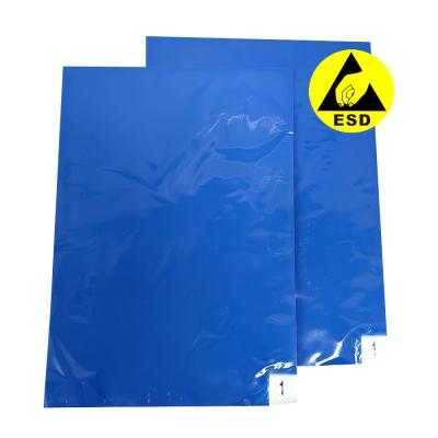 China ESD Antistatic Anti Slip Chemistry Lab Cleanroom Sticky Mats 24*36 30 Layers Peel Off for sale