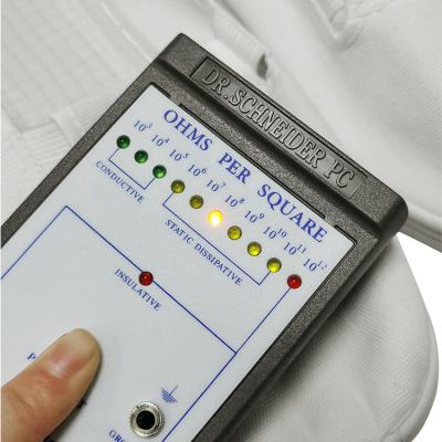 China High Quality PVC Sole Shoes ESD Breathable Cloth Upper Antistatic Canvas Shoes for Lab for sale