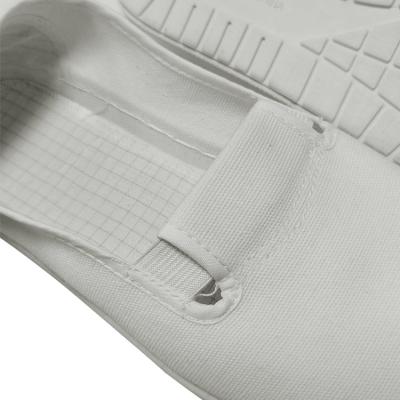 China High Quality PVC Sole Shoes ESD Breathable Cloth Upper Antistatic Canvas Shoes for Lab for sale
