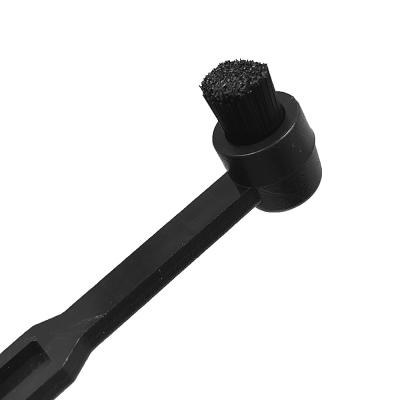 China Record Cleaning Brush Vintage Record Player Dupont Hair Hanging Brush Phonograph Anti-Static Small Round Brush for sale