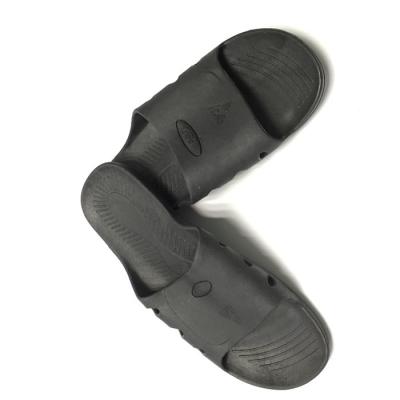 China SPU Anti Static ESD Safety Shoes ESD Slipper 6 Hole Type White W/ESD Logo for sale