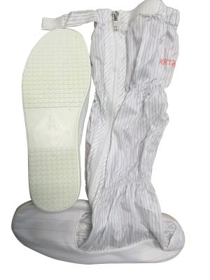 China Static Dissipative Anti Static Safety Boots High Temp Resistant 5mm Stripe Sleeve for sale