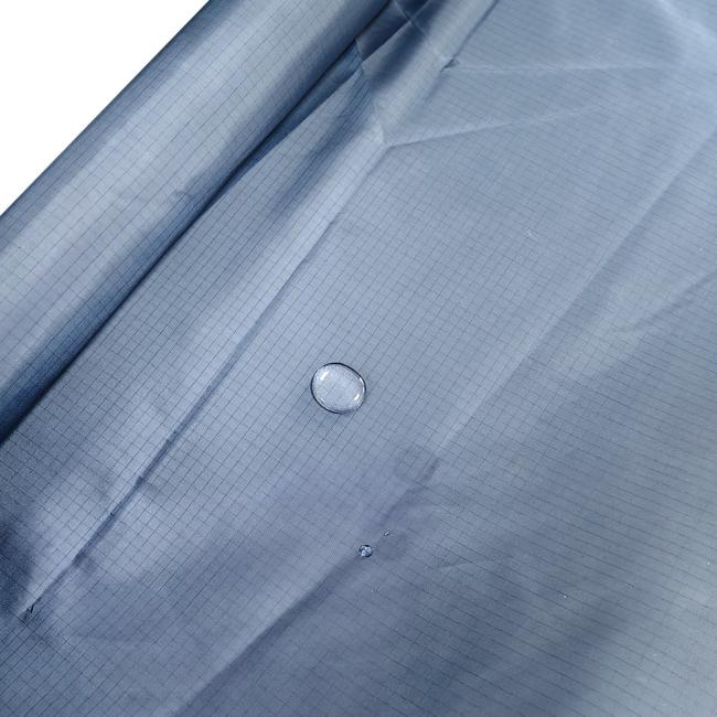 98% Polyester ESD Antistatic Waterproof Fabric for Cleanroom Clothing with Blue 5mm Grid