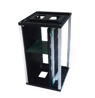 China Easy Operation ESD PCB Magazine Rack TopAnd Bottom Plastic Screw Adjustable for sale