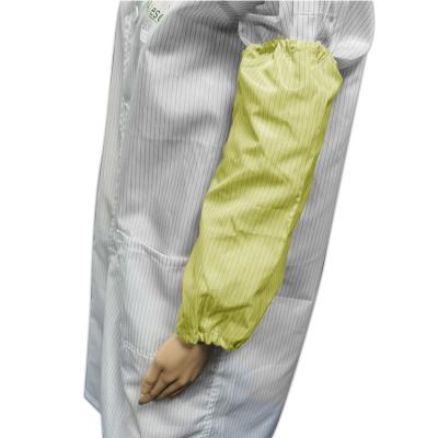 Cina Confortevole Materiali sicuri ESD resistenti e senza polvere Copertura a manica per la prevenzione delle particelle in vendita