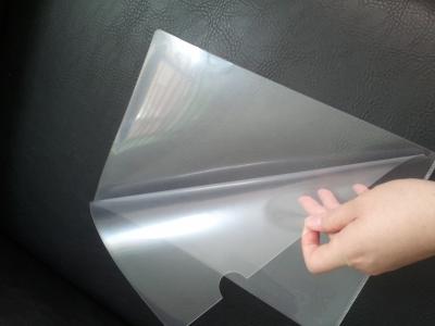China PP Clear Anti Static Document Holder File Cover Size A4 Clear 2 Sides Open for sale