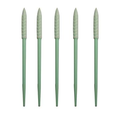 China Medium Compressed Cleanroom Swabs Polyurethane Foam Tip High Absorbency for sale