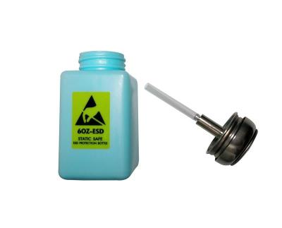 Cina Erogatore ricoprente di superficie 4OZ 6OZ 8OZ dell'HDPE ESD IPA con il cappuccio di acciaio inossidabile in vendita