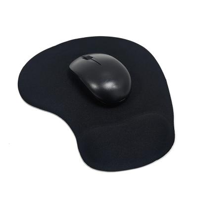China ESD Antistatic Black Desk Soft Durable Silicone Wrist Rest Mouse Pad for sale