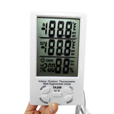 China Digital Display Dual Temperature Display Thermometer for sale