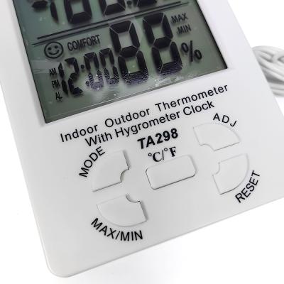 China Digital Display Dual Temperature Display Thermometer for sale