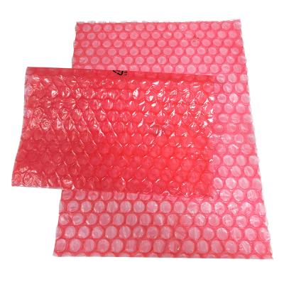 China Sliced sheet Red Shock Absorbing Bubble Film for sale