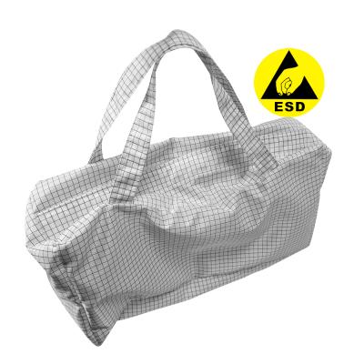 China ESD Antistatic 5cm Gird Handbag Dust Free Tool Bag for sale