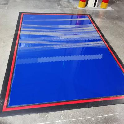 China 295x79cmx3mm Reusable Washing Silicone Cleanroom Sticky Mat for sale
