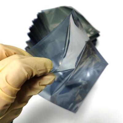 China Anti Static ESD Packaging Materials ESD Shielding Bag Open End Or Zipper Closure for sale
