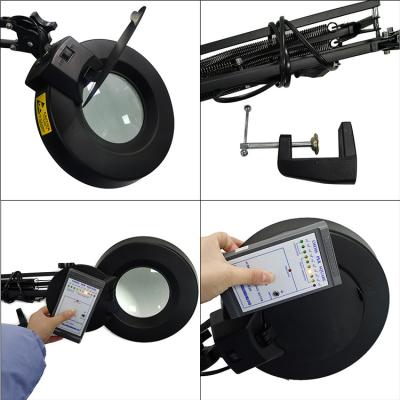 China ISO CE Certified Scope Anti Static LED Magnifying Lamp Protect Eyes for sale