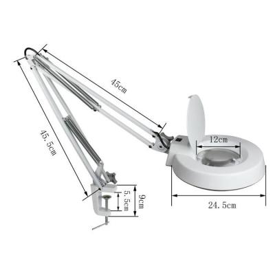 China ISO CE Certified Scope Anti Static LED Magnifying Lamp Protect Eyes for sale
