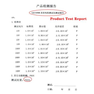 China Point To Point ESD Surface Resistance Tester Kits Antistatic for sale
