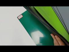 Groenachtig blauwe Zwarte Grijze ESD Rubbermat anti static for workplace Lijst/Vloer