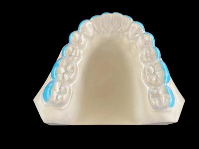 China Easy Cleaning Customized Bleach Mouth Guard Food Grade And Anti Coloring for sale