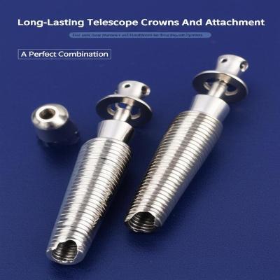 China Long-Lasting Telescope Crowns And Attachment for Most Implant Systems A Perfect Combination for sale