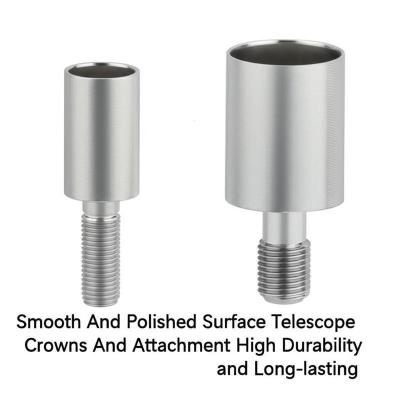China Smooth And Polished Surface Telescope Crowns And Attachment High Durability and Long-lasting for sale