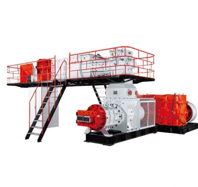China VP Hard Plastic Vacuum Brick Extruder for Clay Brick Making for sale