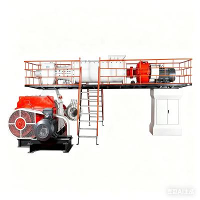 China VP50 Double-Stage Vacuum Extruder  Brick Making Machine for sale