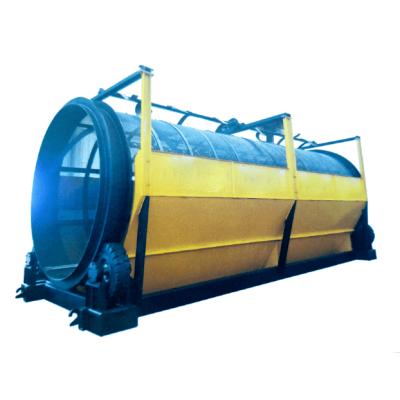China Shaftless Roller Screen Heavy Duty Shaftless Trommel Screen for Clay and Industrial Material Screening for sale