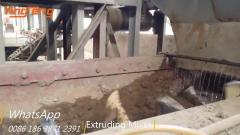 Single Shaft Clay Brick Extruding Mixer Mixing Machine