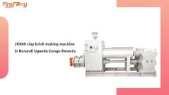 JKR40 clay brick making machine in Burundi Uganda Congo Rwanda