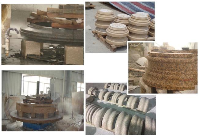Zmfx-2500 Stone Cutting Machine for Column Bottom and Top Part