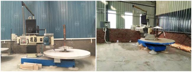 Zmfx-2500 Stone Cutting Machine for Column Bottom and Top Part