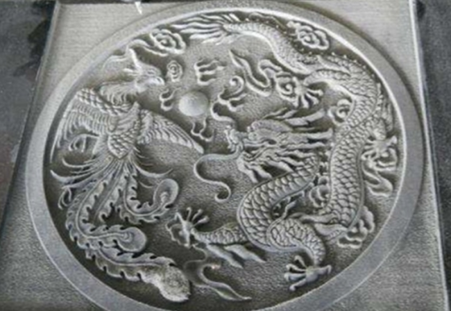 CNC Stone Carving Machine in operation