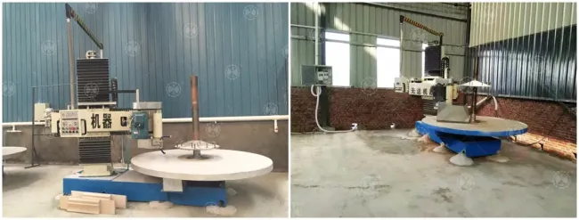 Stone Cutting Machine for Column Bottom and Top Part
