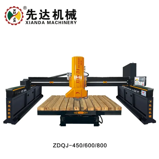 Professional Intelligent CAD Function Automatic 5-Axis CNC Bridge Cutting Machine